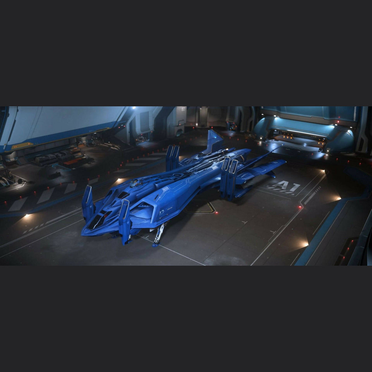 Space-Foundry.com: Aegis Retaliator 2950 Invictus Blue & Gold Limited Paint