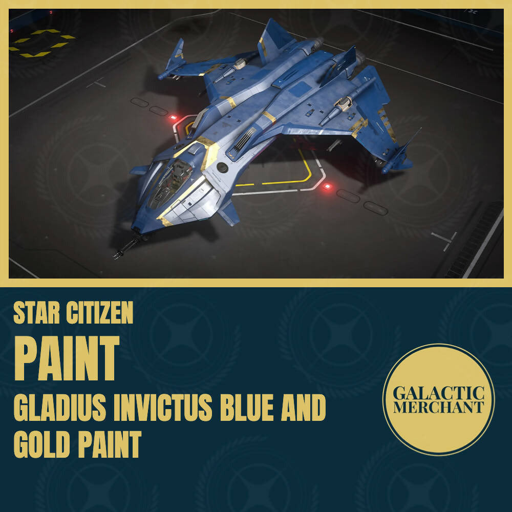 Space-Foundry.com: PAINT - Gladius Series - Invictus Blue and Gold Paint