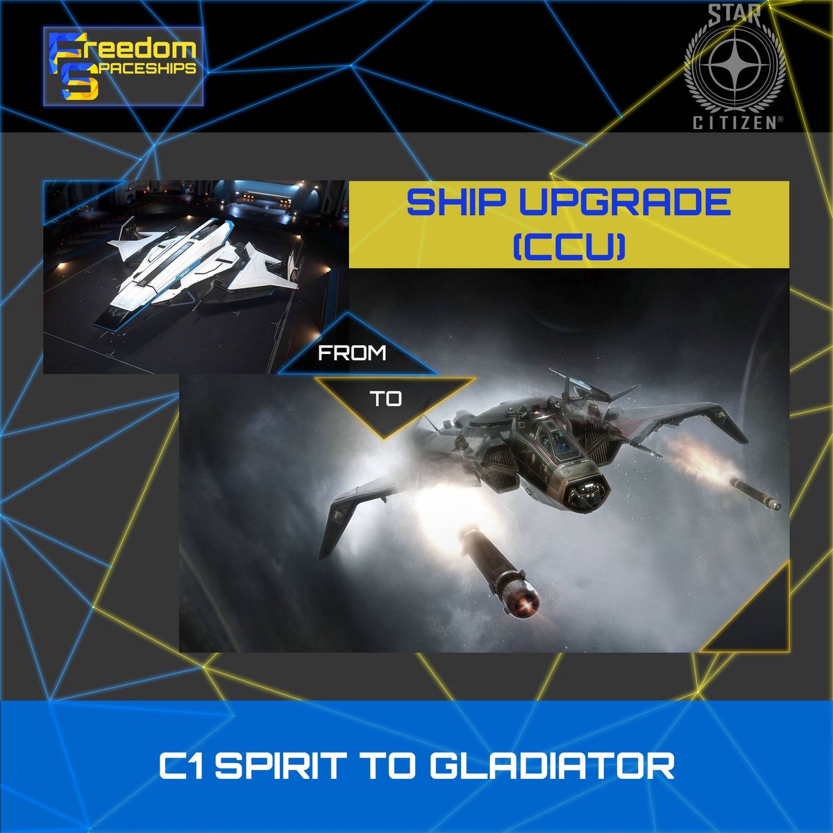 Space-Foundry.com: Upgrade - C1 Spirit to Gladiator
