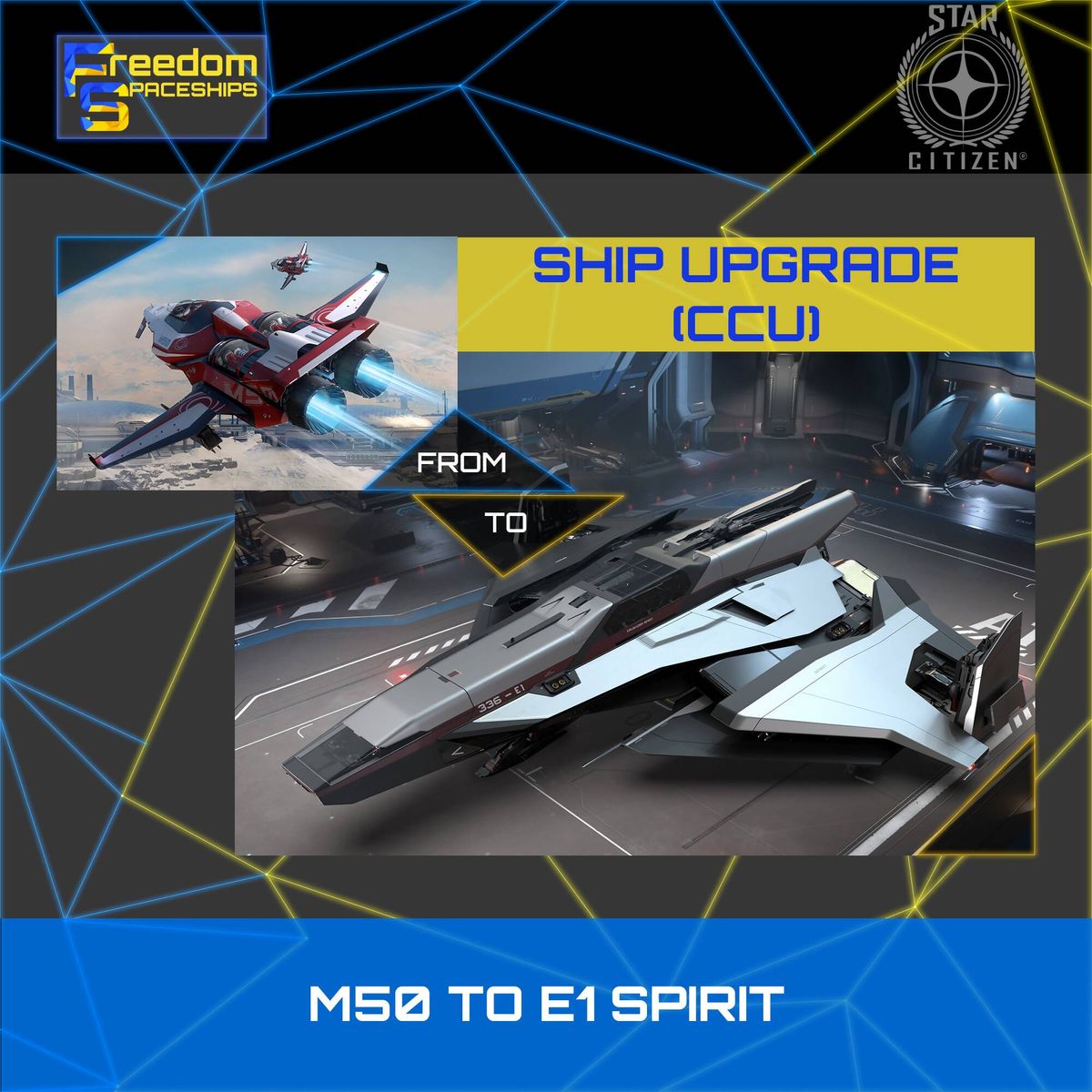 Space-Foundry.com: Upgrade - M50 to E1 Spirit