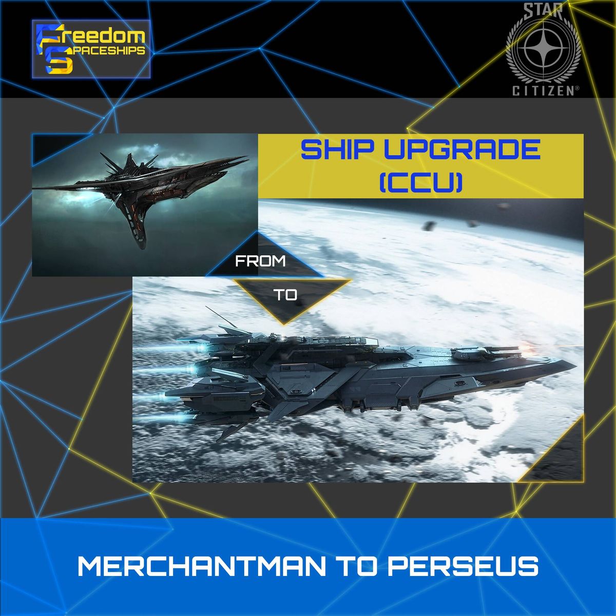 Space-Foundry.com: Upgrade - Merchantman to Perseus