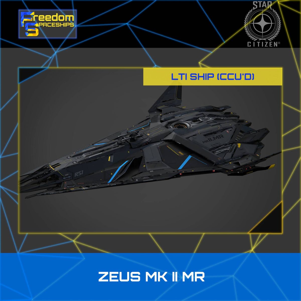 Space-Foundry.com: RSI Zeus MK II MR - LTI - CCU'd