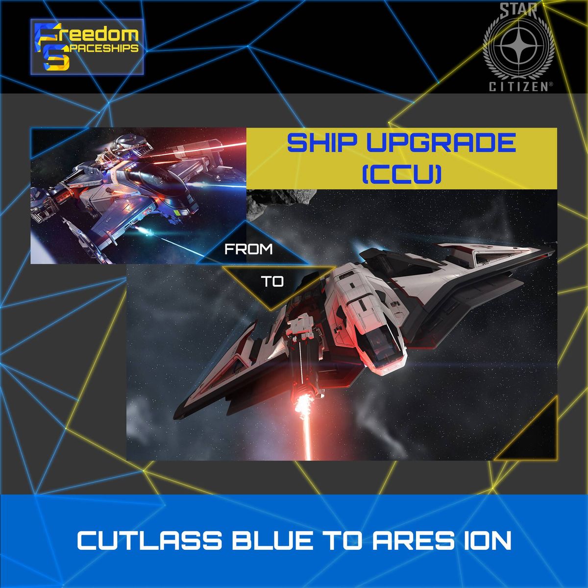 Space-Foundry.com: Upgrade - Cutlass Blue to Ares Ion