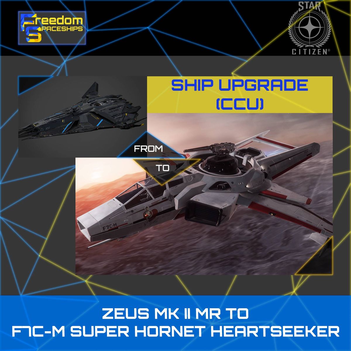 Space-Foundry.com: Upgrade - Zeus Mk II MR to F7C-M Super Hornet ...