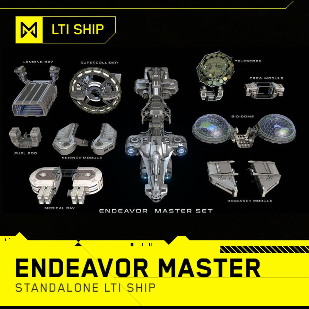 Space-Foundry.com: MISC Endeavor Master Set - LTI