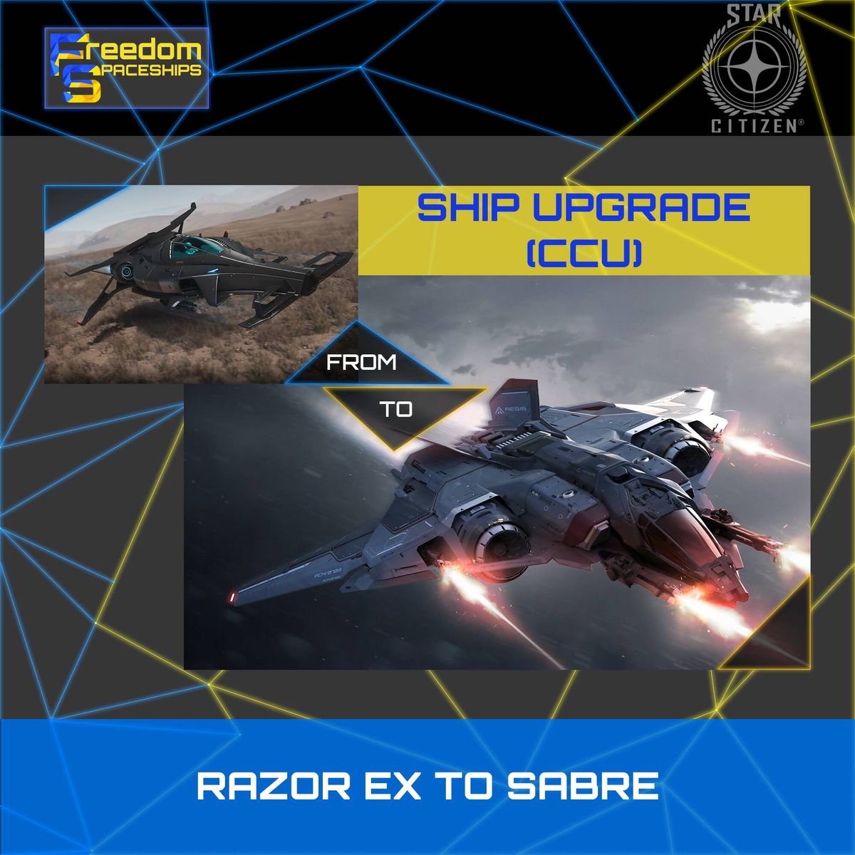 Space-Foundry.com: Upgrade - Razor EX to Sabre