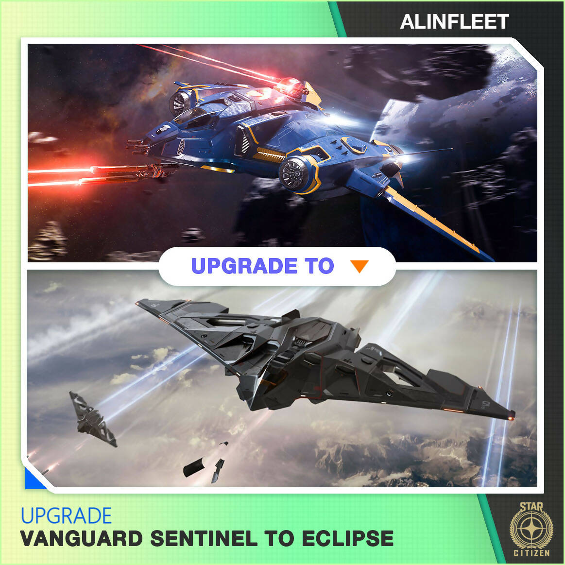 Space-Foundry.com: Upgrade - Vanguard Sentinel to Eclipse
