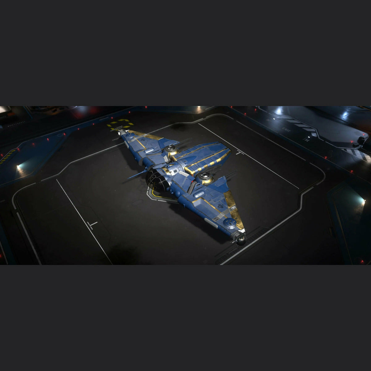 Space-Foundry.com: MISC Reliant - Invictus Blue and Gold Paint