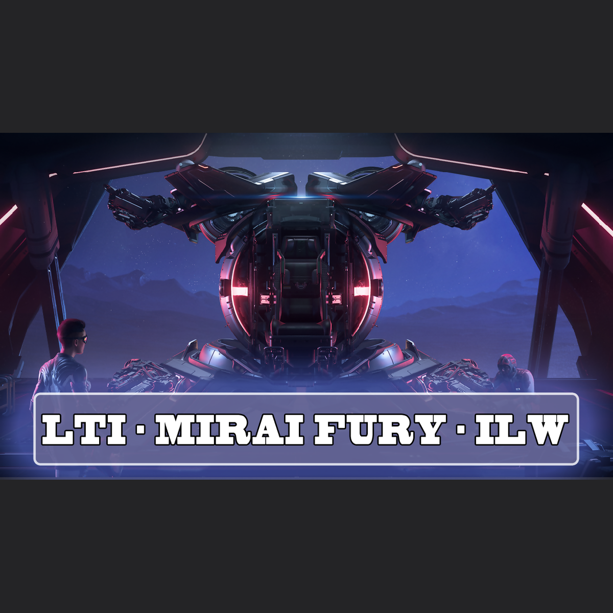 Space-Foundry.com: LTI Standalone Ship - Fury - ILW - Standard paint