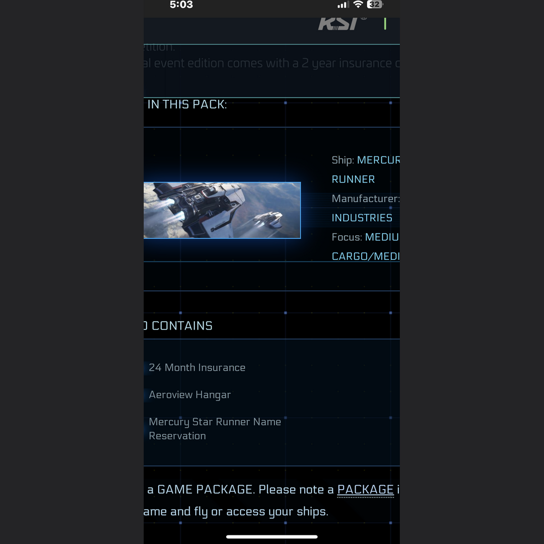 Space-Foundry.com: Mercury Star Runner