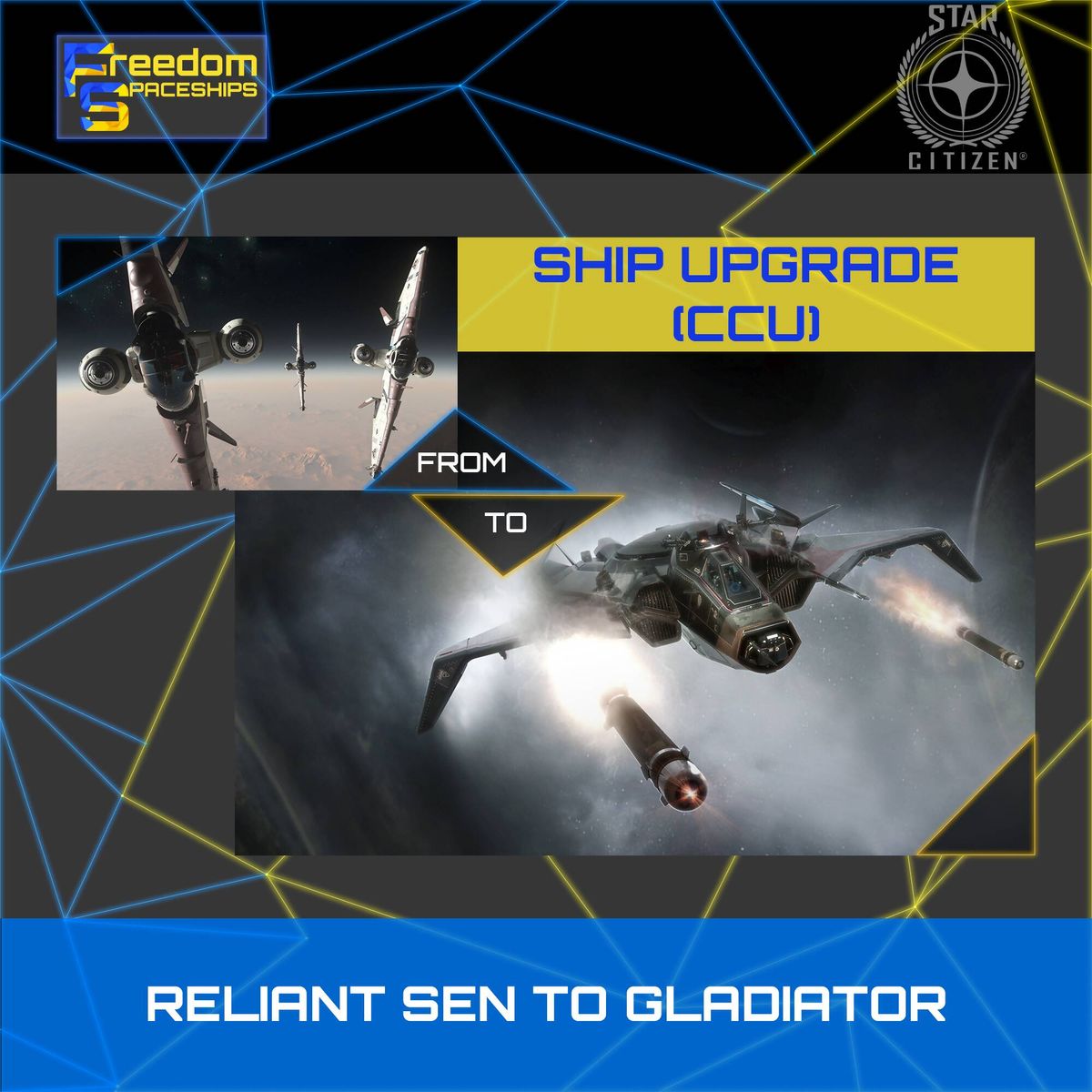 Space-Foundry.com: Upgrade - Reliant Sen to Gladiator