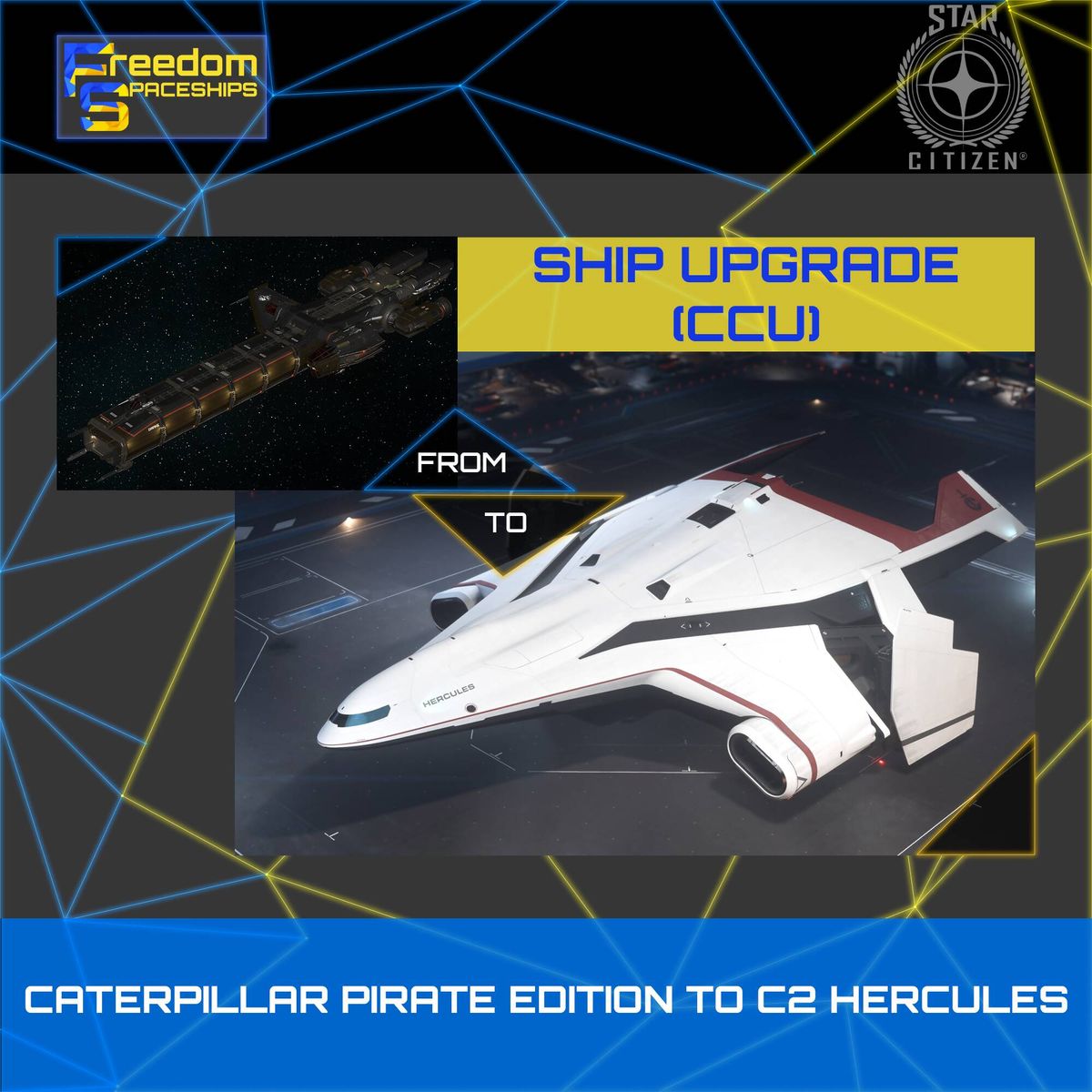 Space-Foundry.com: Upgrade - Caterpillar Pirate Edition to C2 Hercules