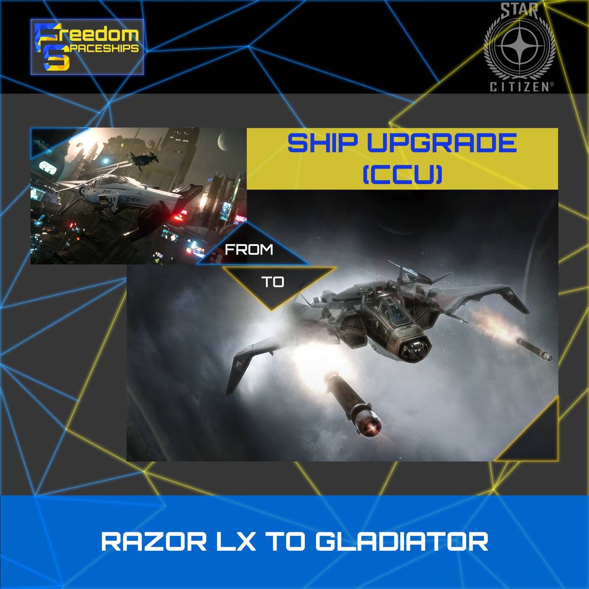 Space-Foundry.com: Upgrade - Razor LX to Gladiator