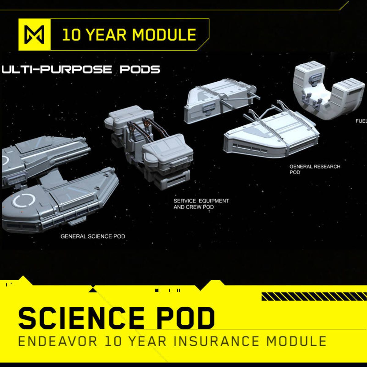 Space-Foundry.com: Endeavor Science Pod - 10 Year