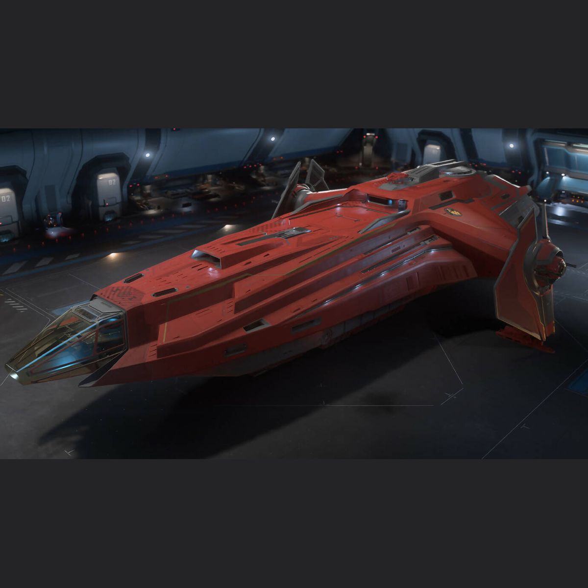 Space-Foundry.com: Carrack Paint - 2953 Auspicious Red