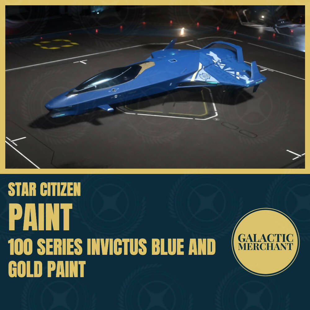Space-Foundry.com: PAINT - 100 Series - Invictus Blue and Gold Paint
