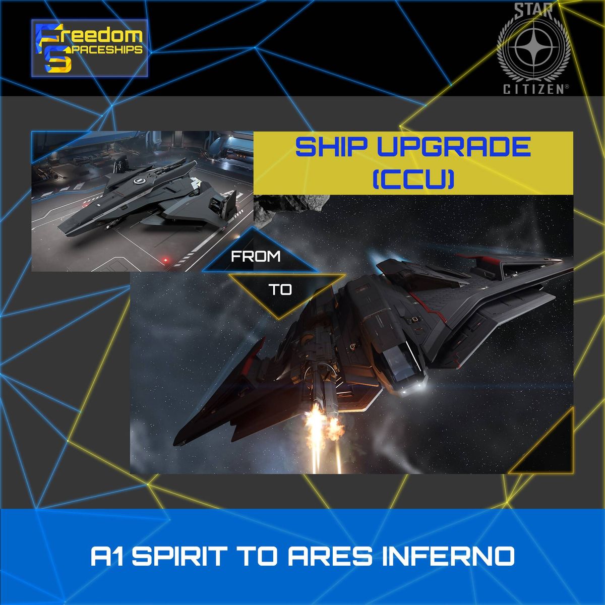 Space-Foundry.com: Upgrade - A1 Spirit to Ares Inferno