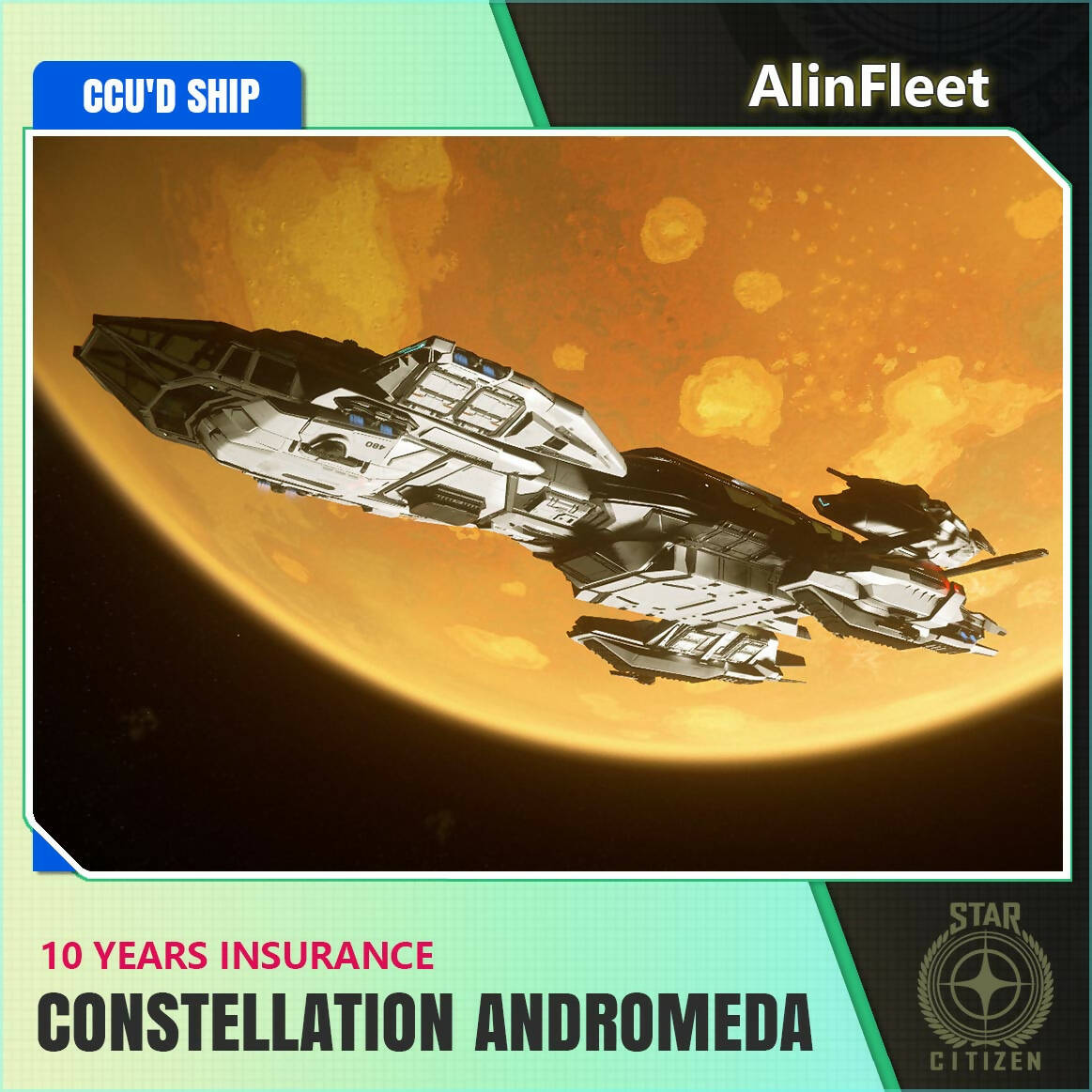 Space-Foundry.com: Constellation Andromeda - 10 Years Insurance - CCU'd ...