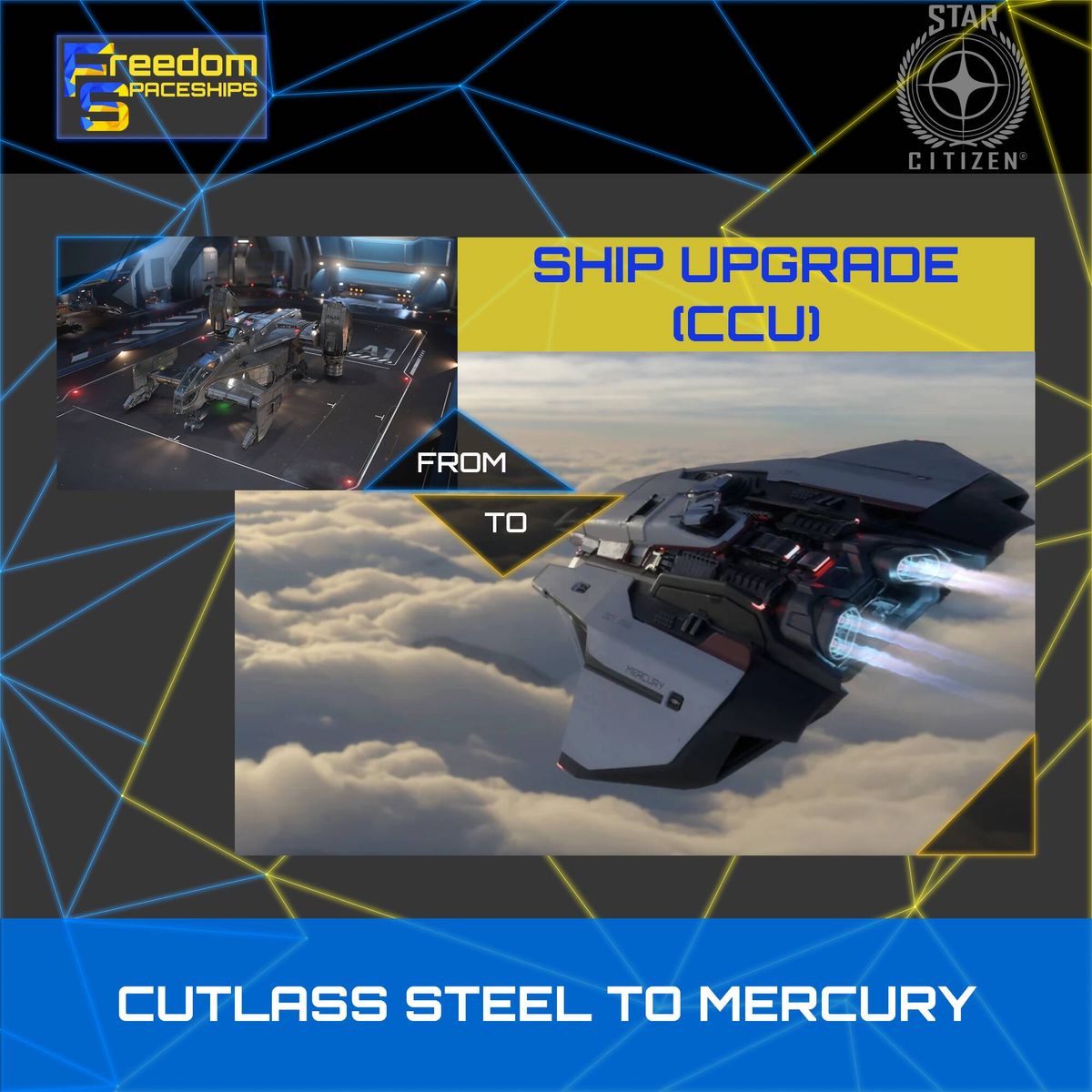 Space-Foundry.com: Upgrade - Cutlass Steel to Mercury