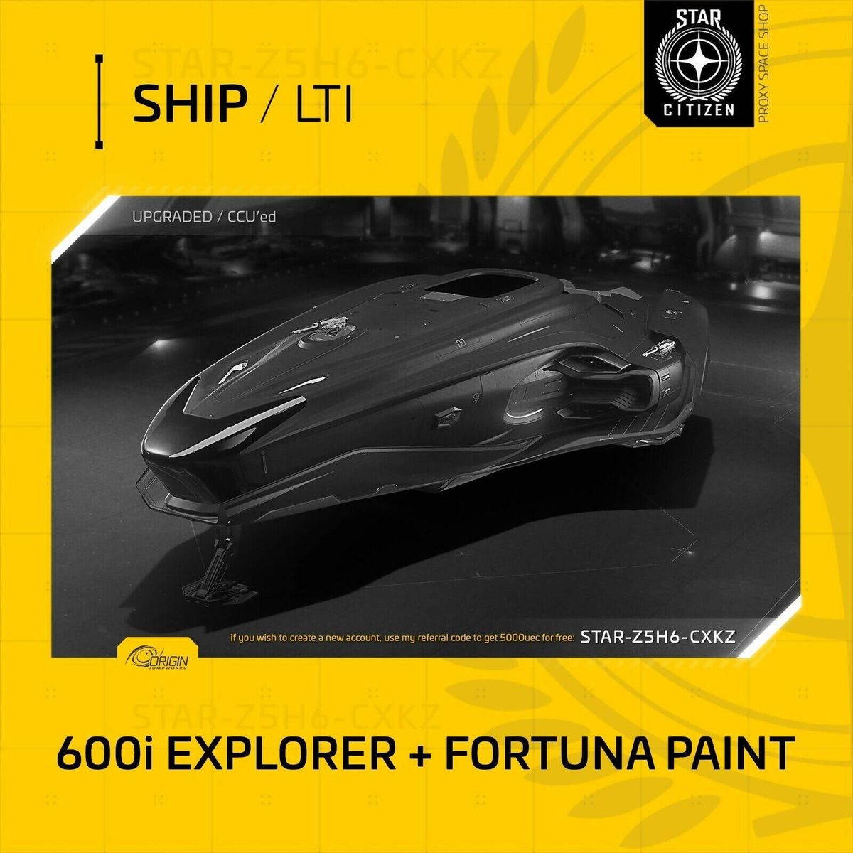 Space-Foundry.com: Origin 600i Explorer + Fortuna Paint - LTI ...