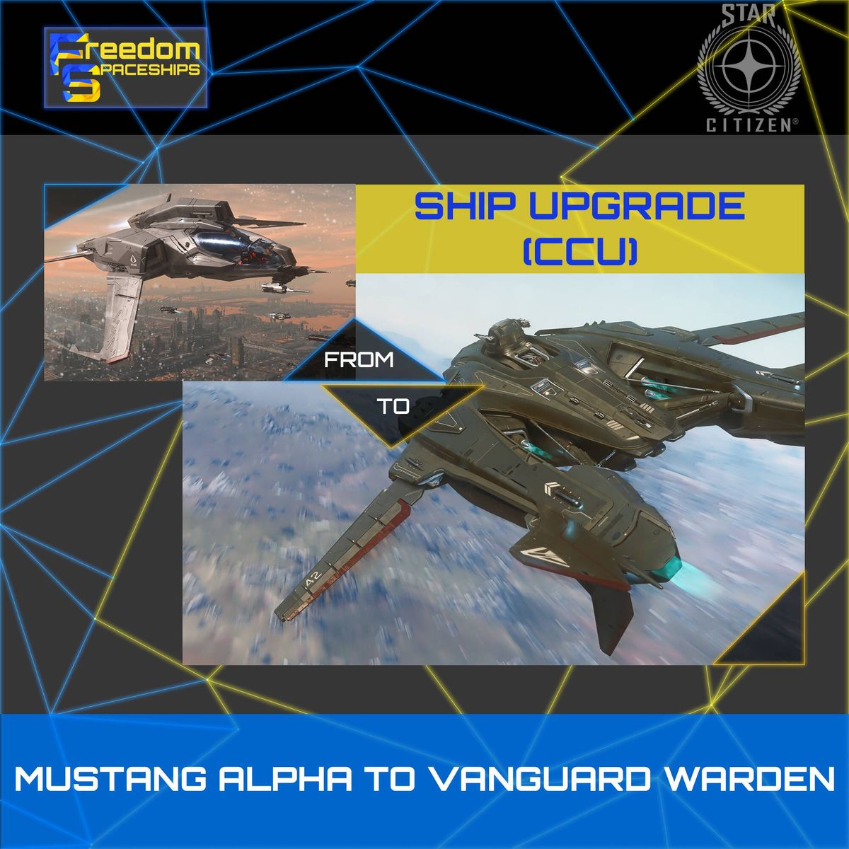 Space-Foundry.com: Upgrade - Mustang Alpha to Vanguard Warden