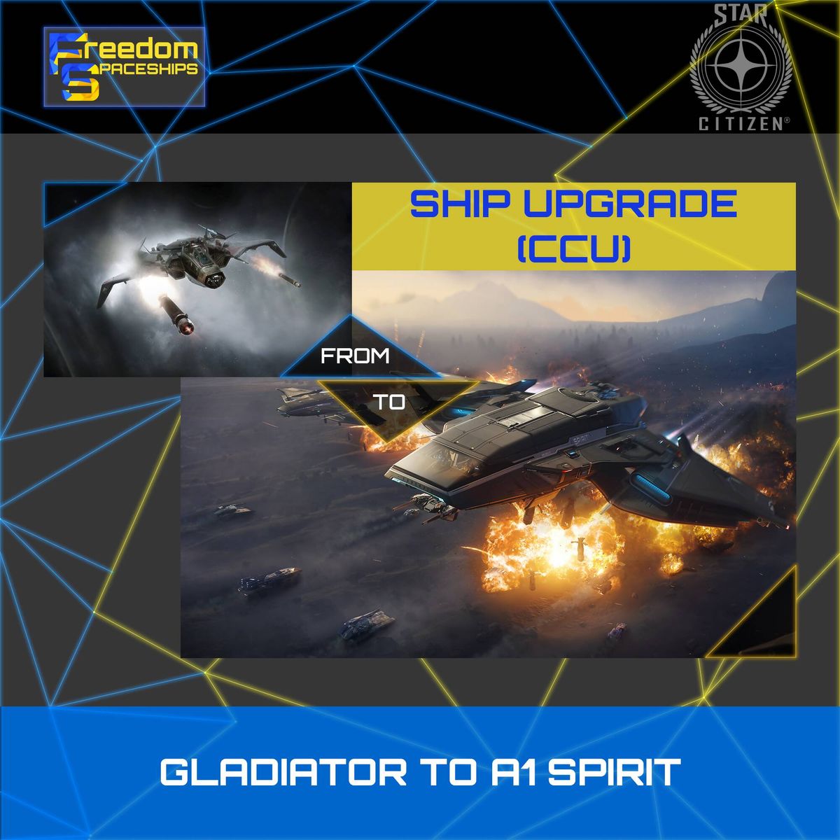Space-Foundry.com: Upgrade - Gladiator to A1 Spirit