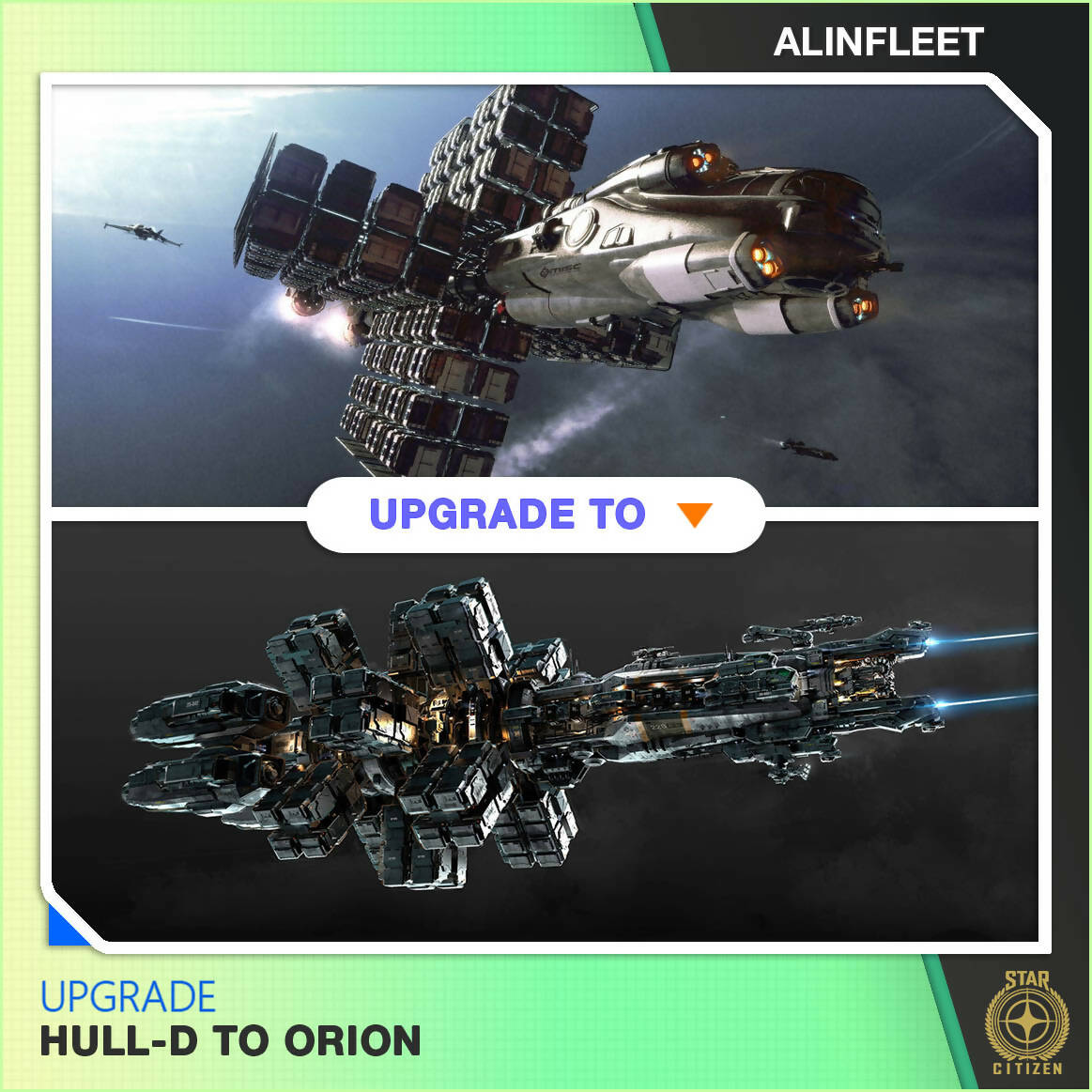 Space-Foundry.com: Upgrade - Hull-D To Orion