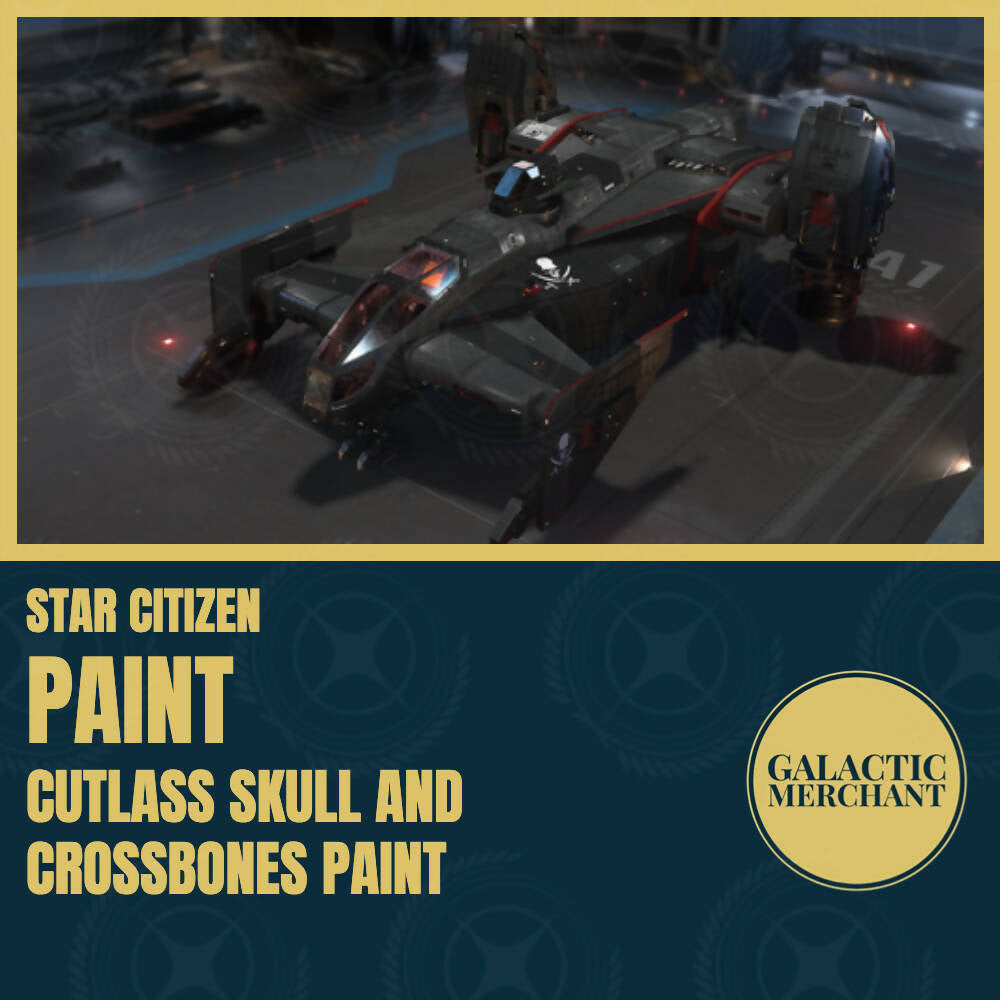 Space-Foundry.com: PAINT - Cutlass Series - Skull and Crossbones Paint