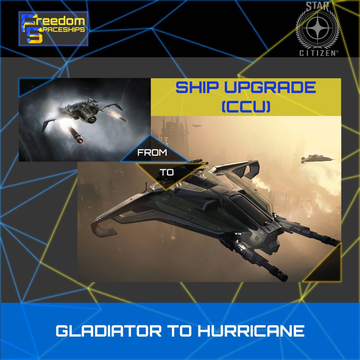 Space-Foundry.com: Upgrade - Gladiator to Hurricane