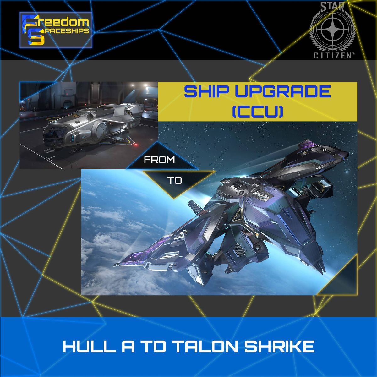 Space-Foundry.com: Upgrade - Hull A to Talon Shrike