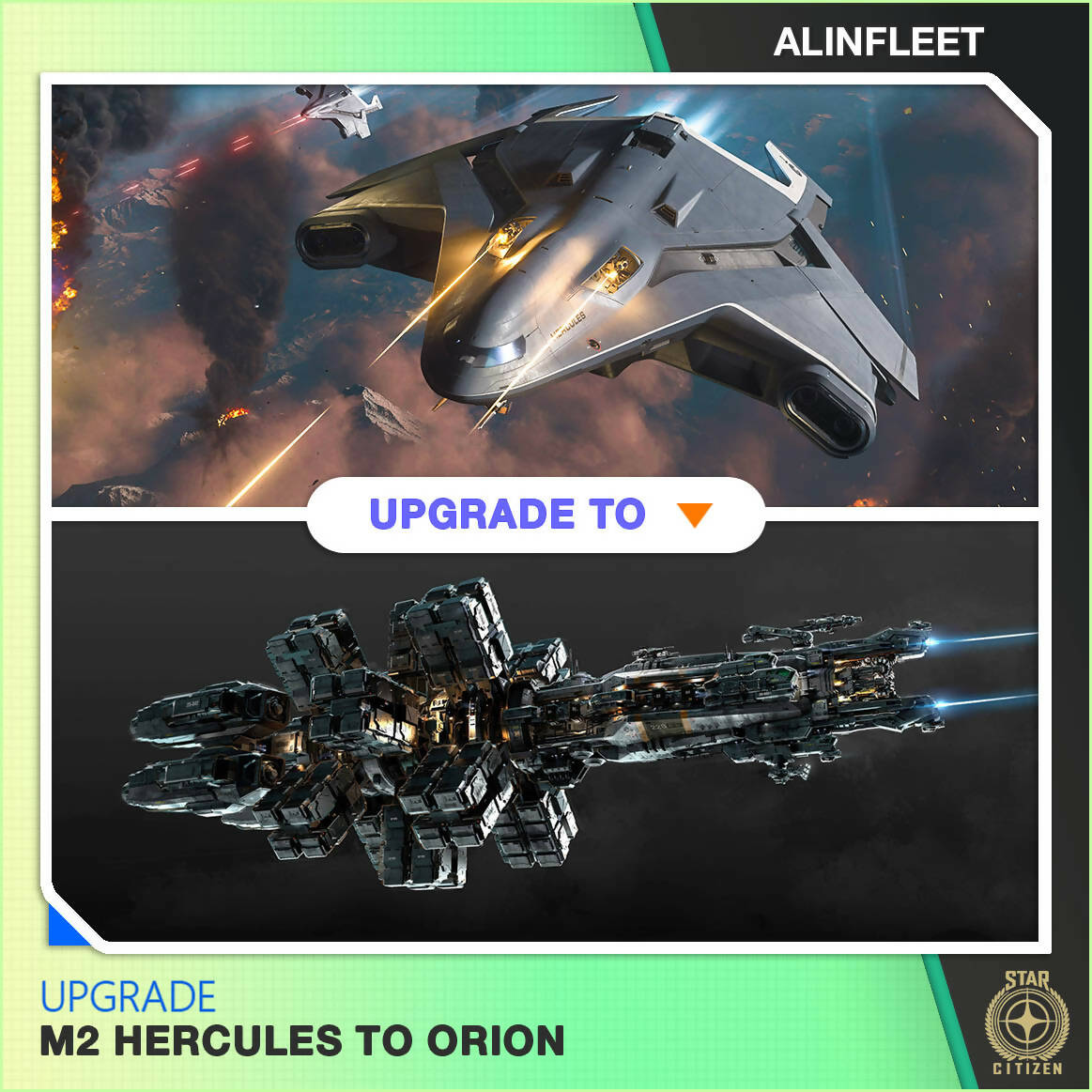 Space-Foundry.com: Upgrade - M2 Hercules To Orion