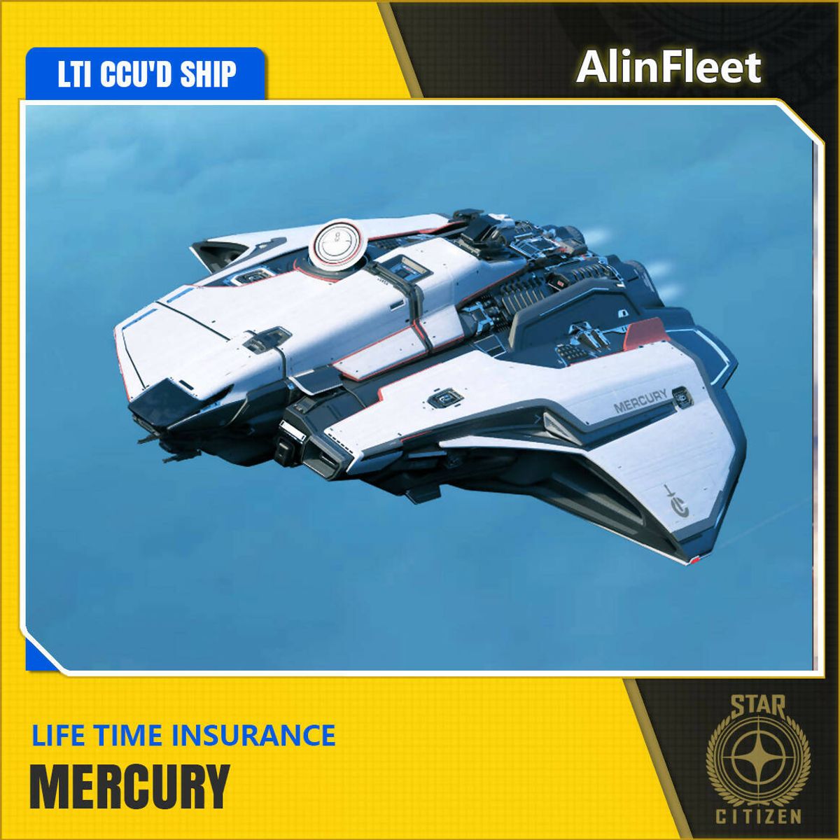 Space-Foundry.com: Mercury - LTI Insurance - CCU'd Ship