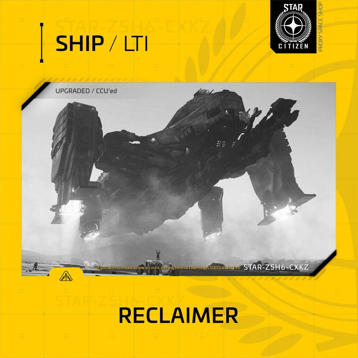 Space-Foundry.com: Aegis Reclaimer - LTI - (Lifetime Insurance) - CCU'd