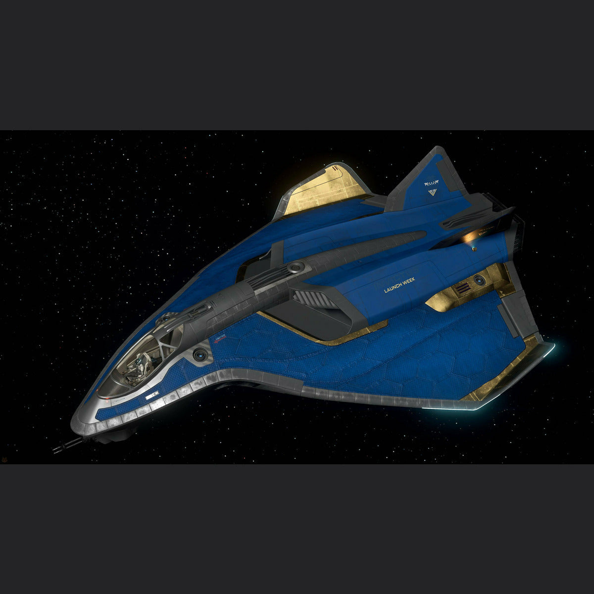 Space-Foundry.com: Avenger - Invictus Blue & Gold Paint