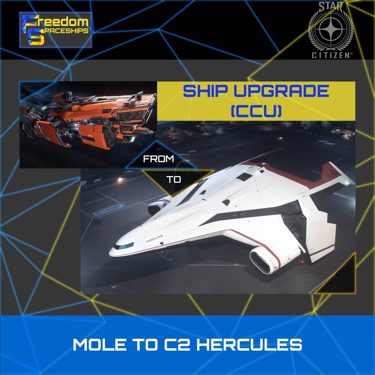 Space-Foundry.com: Upgrade - Mole to C2 Hercules