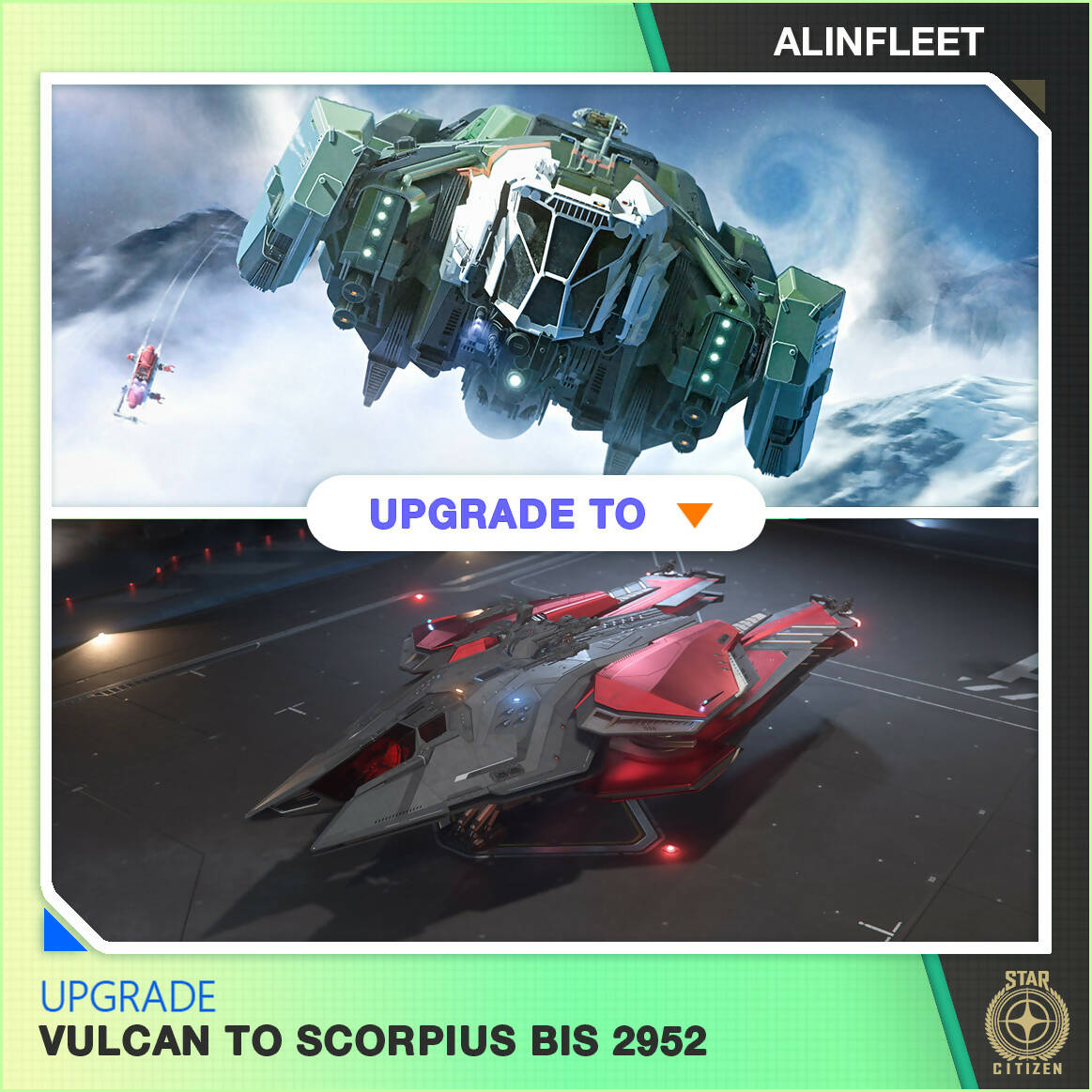 Space-Foundry.com: Upgrade - Vulcan To Scorpius BIS 2952