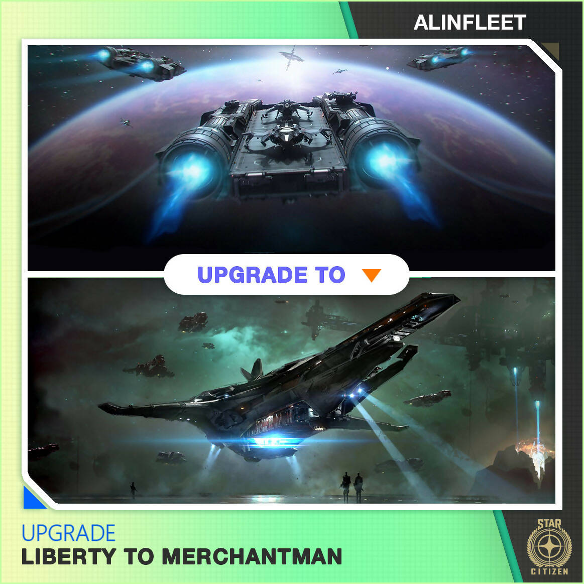 Space-Foundry.com: Upgrade - Liberator to Merchantman