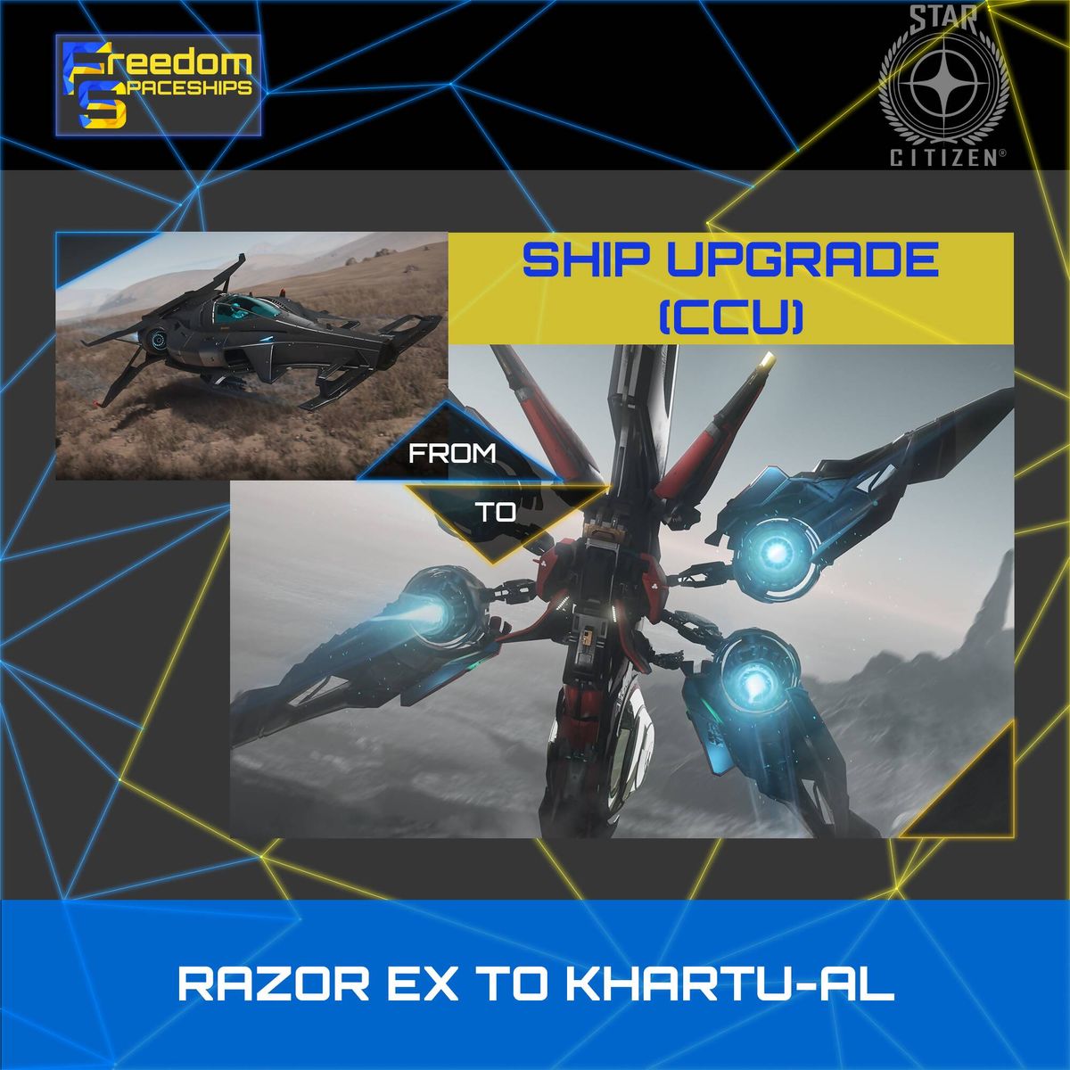 Space-Foundry.com: Upgrade - Razor EX to Khartu-al