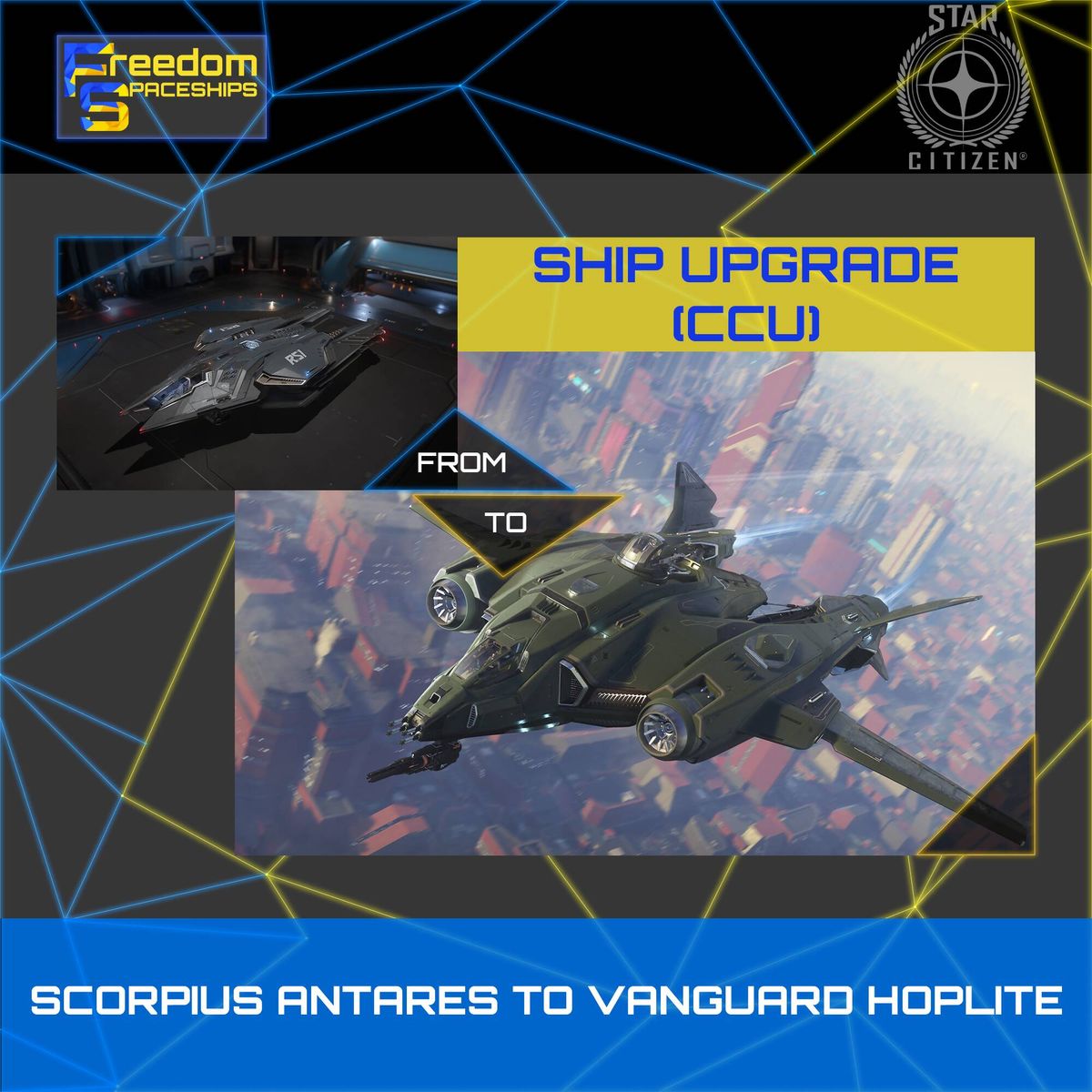 Space-Foundry.com: Upgrade - Scorpius Antares to Vanguard Hoplite