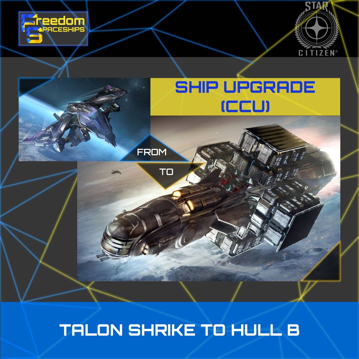 Space-Foundry.com: Upgrade - Talon Shrike to Hull B