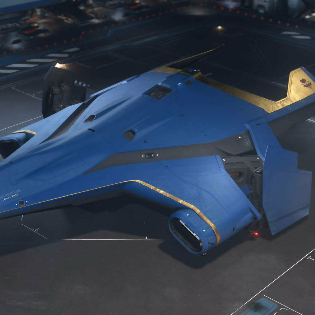 Space-Foundry.com: Hercules Starlifter Paint - Invictus Blue and Gold