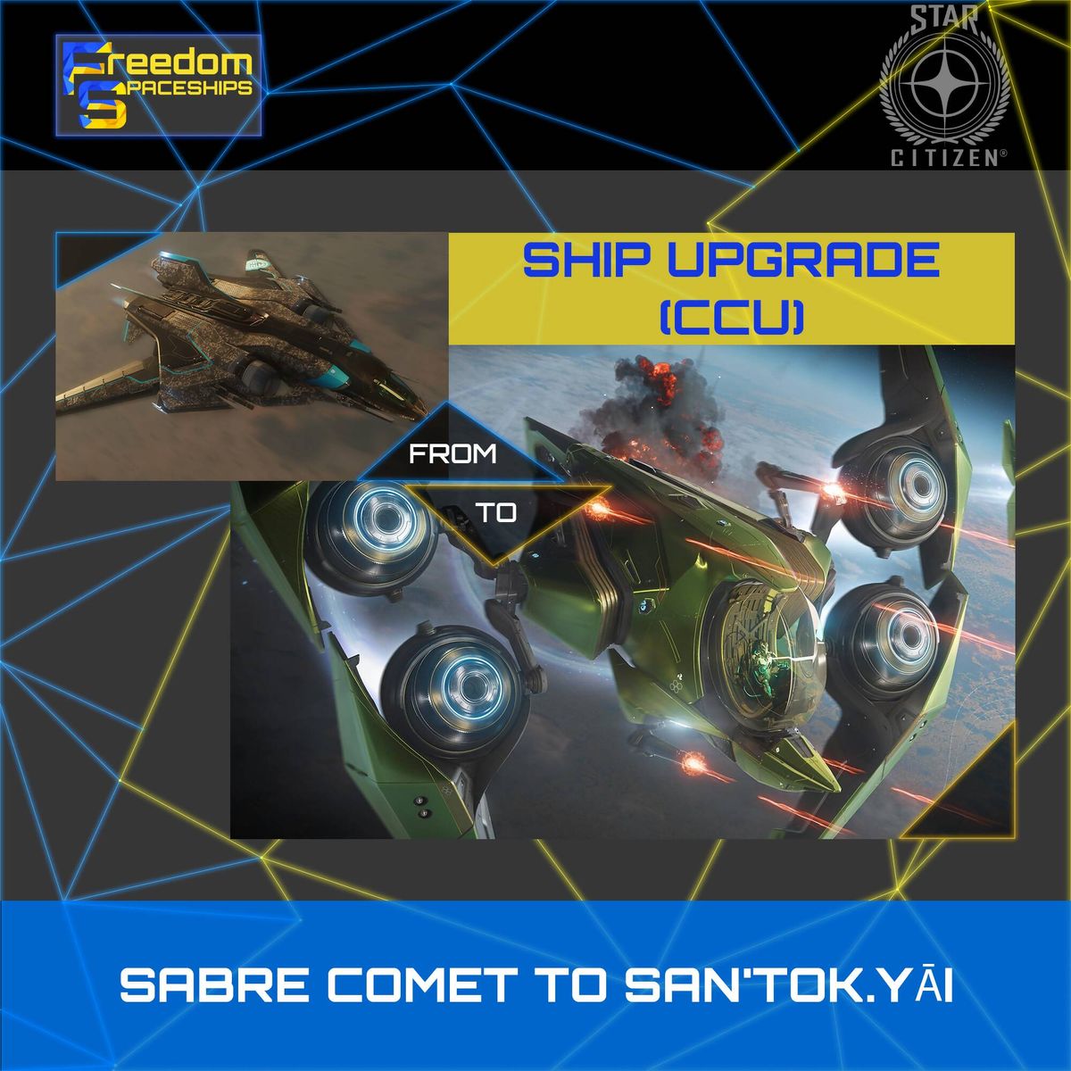 Space-Foundry.com: Upgrade - Sabre Comet to San'tok.yāi