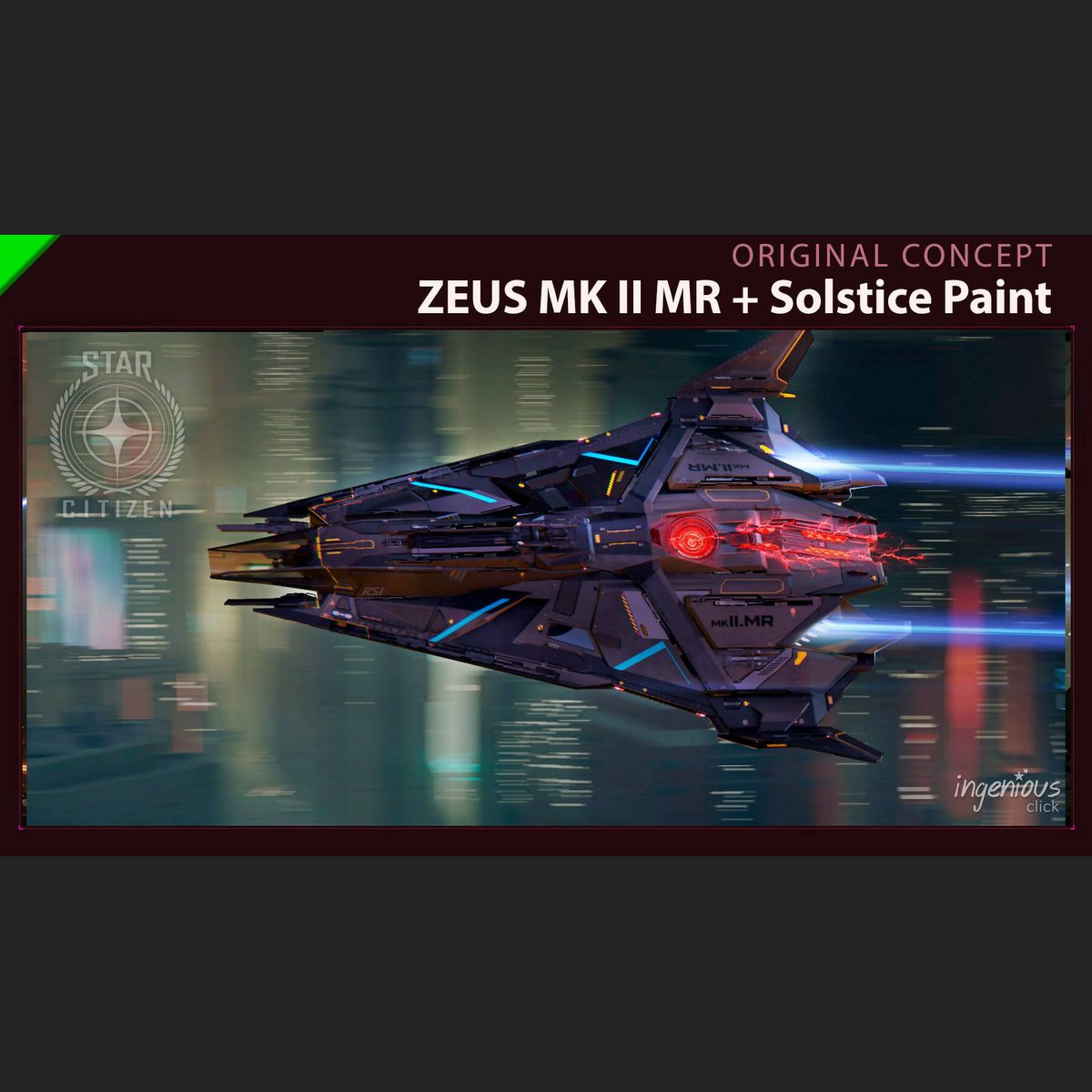 Space-Foundry.com: ZEUS MK II CL with Solstice Paint - Original Concept