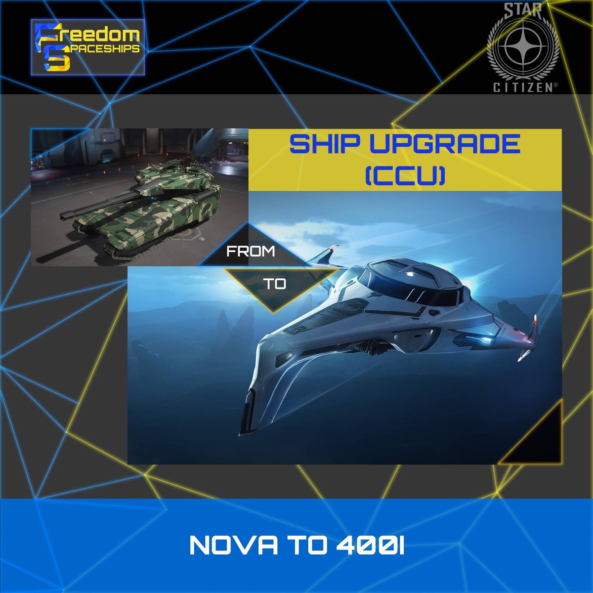Space-Foundry.com: Upgrade - Nova to 400i
