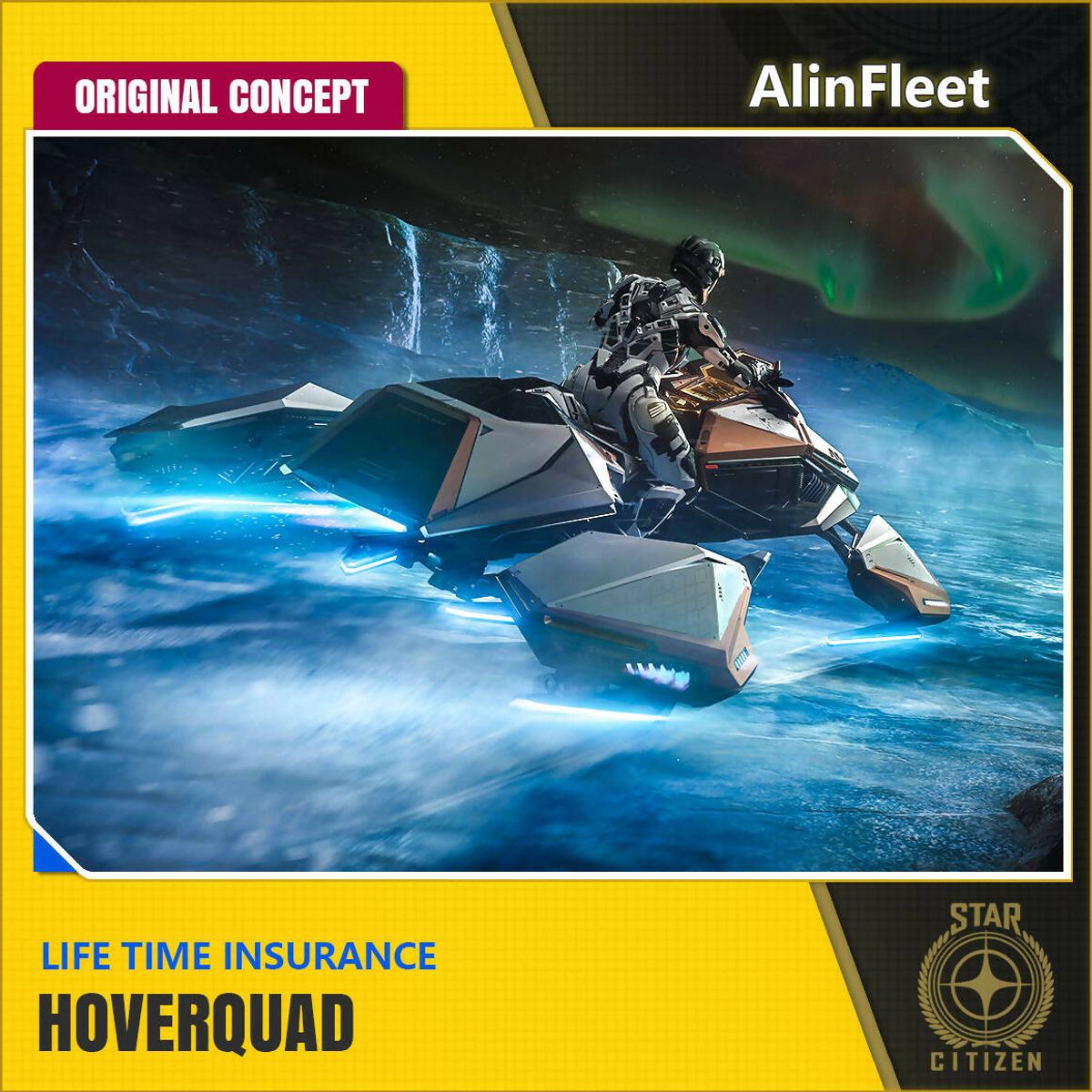 Space-Foundry.com: HOVERQUAD - Original Concept - LTI TOKEN