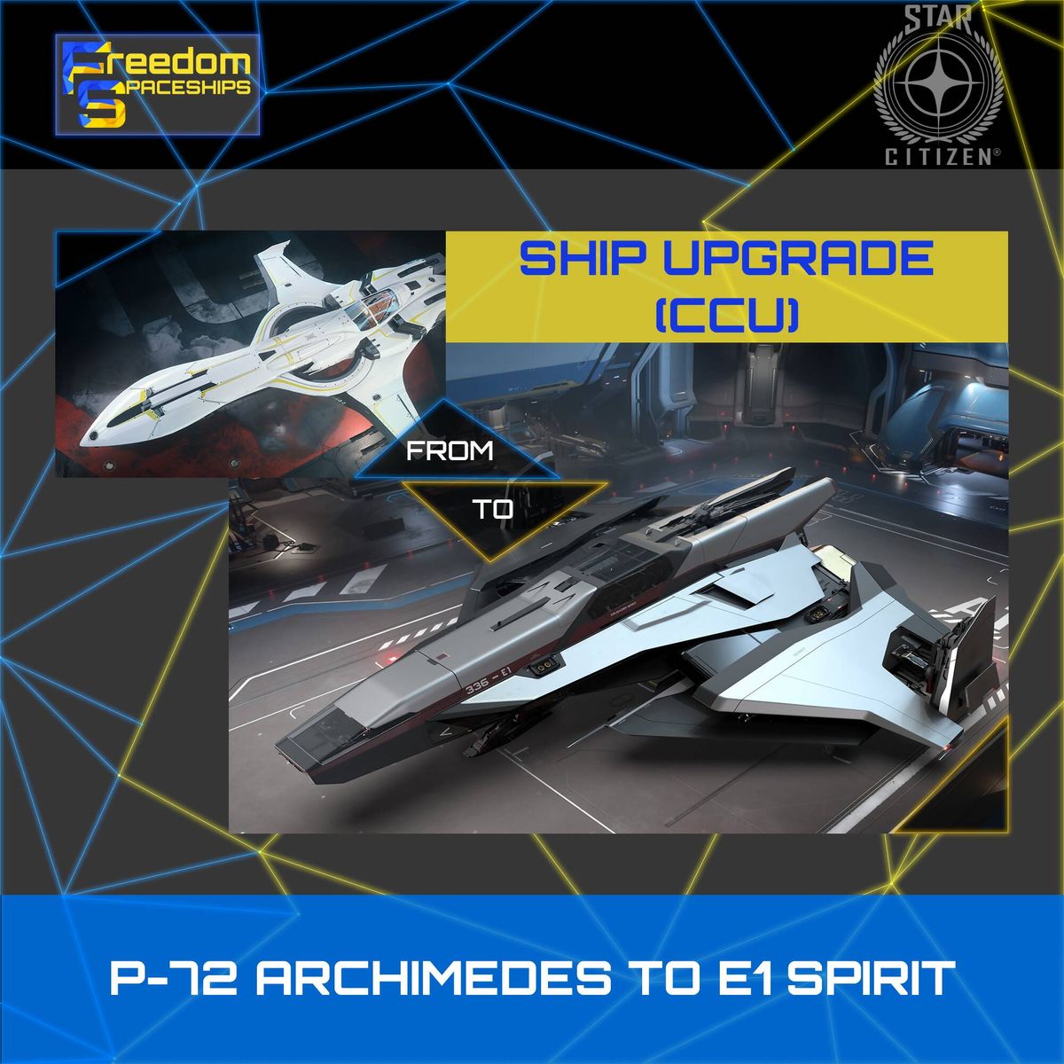 Space-Foundry.com: Upgrade - P-72 Archimedes to E1 Spirit