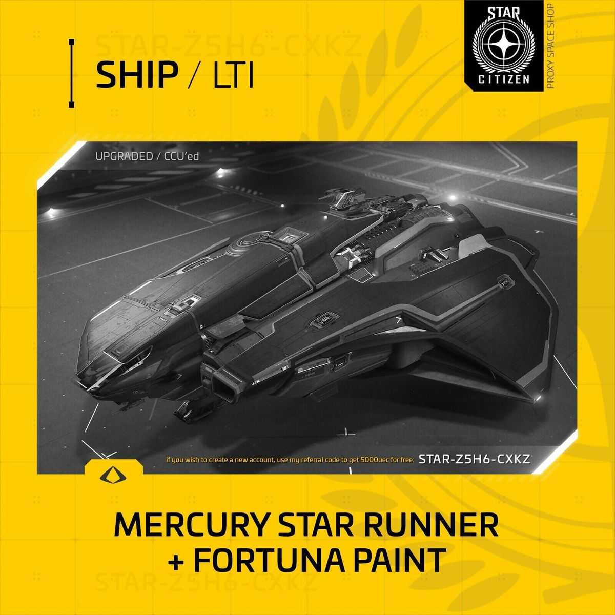 Space-Foundry.com: Crusader Mercury Star Runner + Fortuna Paint - LTI ...
